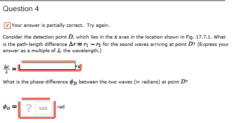 Solved Interactive Exercises 17.07: Two Source Interference | Chegg.com
