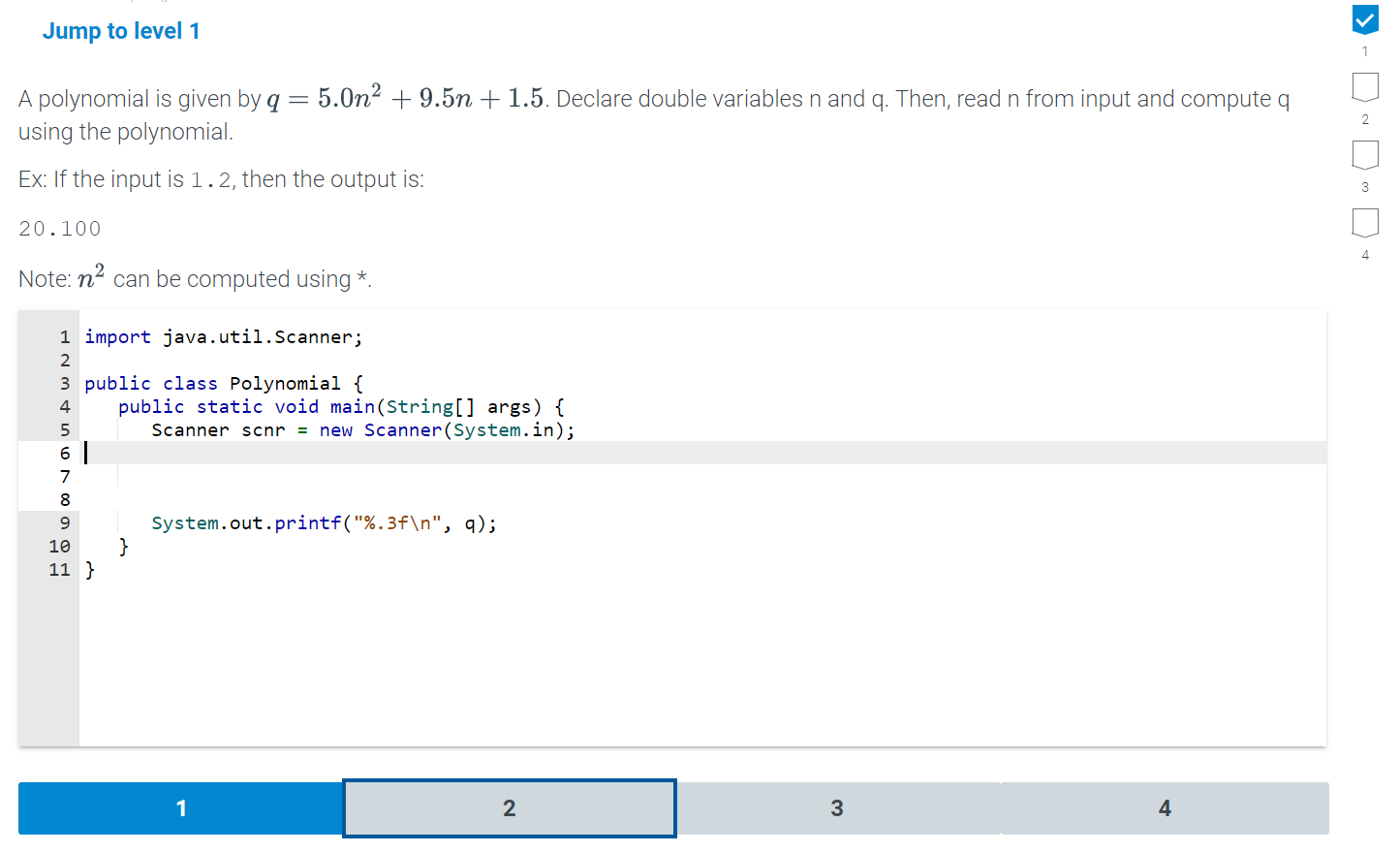 Solved Jump to level 1A polynomial is given by | Chegg.com