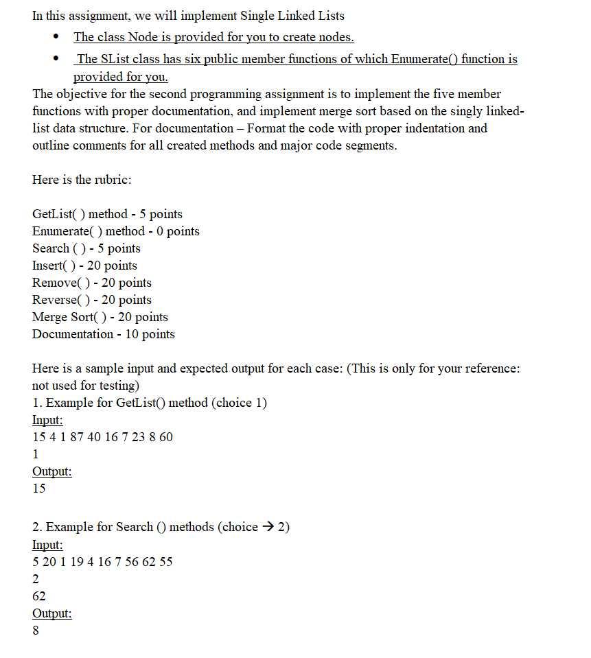 With the first two pictures show the rubric and | Chegg.com