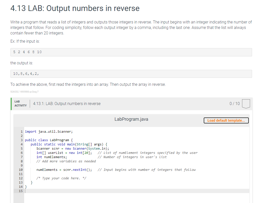 Solved Write a program that reads a list of integers and | Chegg.com