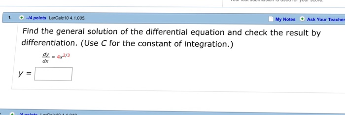 Solved Find the general solution of the differential | Chegg.com