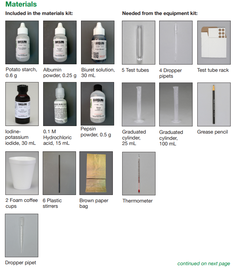 Solved ACTIVITY 5 A Modeling Salivary Digestion of Starch 1. | Chegg.com
