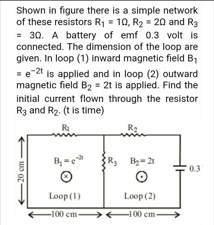 Solved Shown in figure there is a simple network of these | Chegg.com