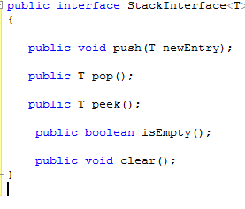 Assignment 3 on Chapter 5 and Chapter 6 The ADT stack | Chegg.com