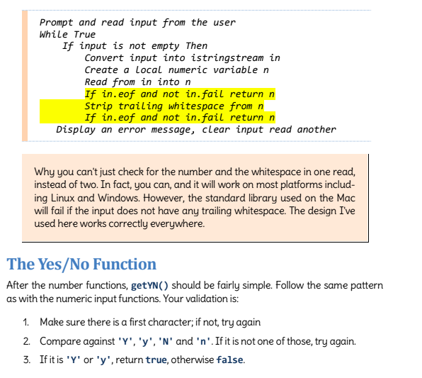 Solved Other Functions In addition to getInt(), our library | Chegg.com