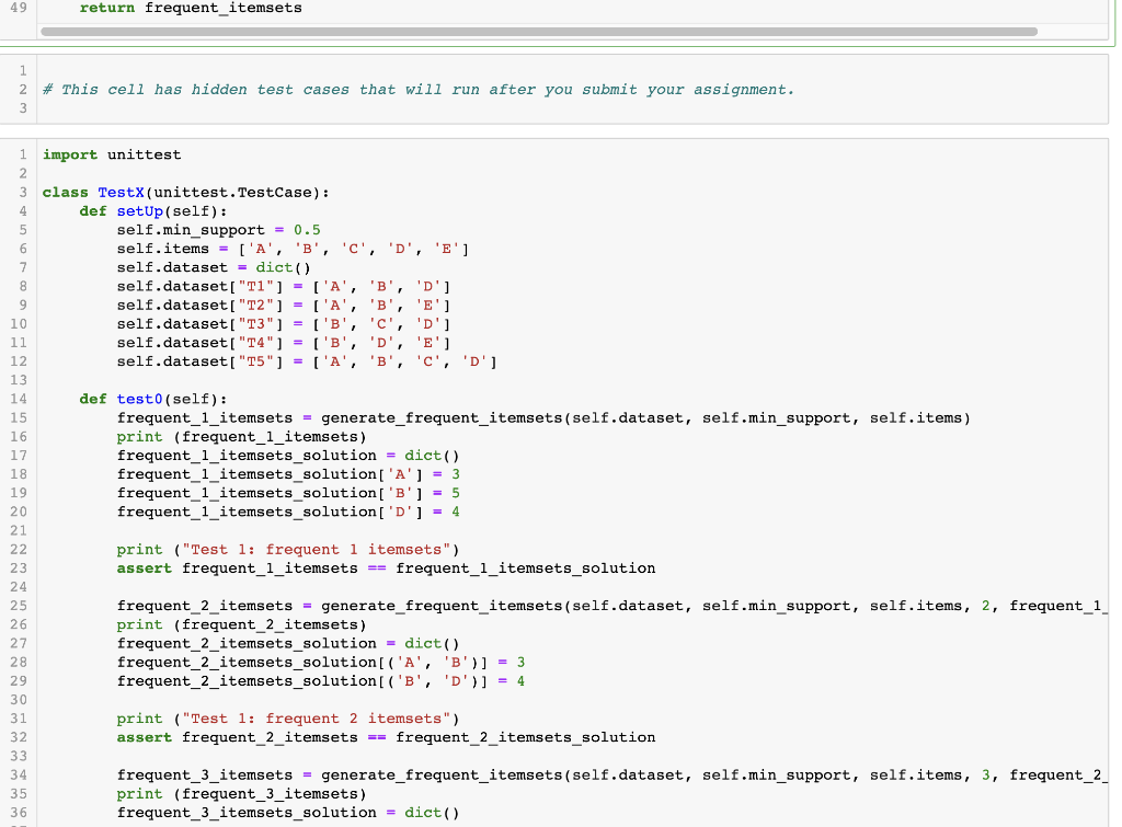 Solved [10 points] Problem 1 - Apriori Implementation A | Chegg.com