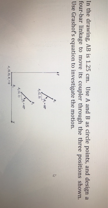 Solved In the drawing, AB is 1.25 cm. Use A and B as circle | Chegg.com