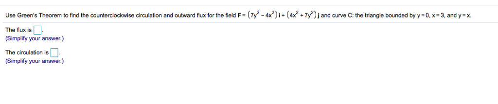 Solved Use Green's Theorem to find the counterclockwise | Chegg.com