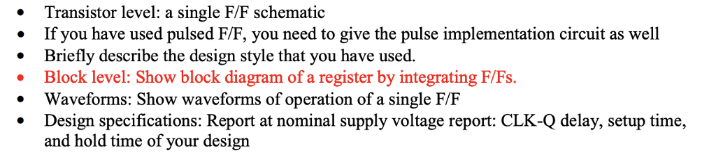 Design and simulate a positive edge-triggered | Chegg.com