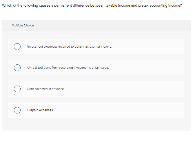 Solved Which of the following causes a permanent difference | Chegg.com