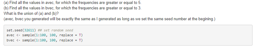 Solved (a) Find all the values in avec, for which the | Chegg.com