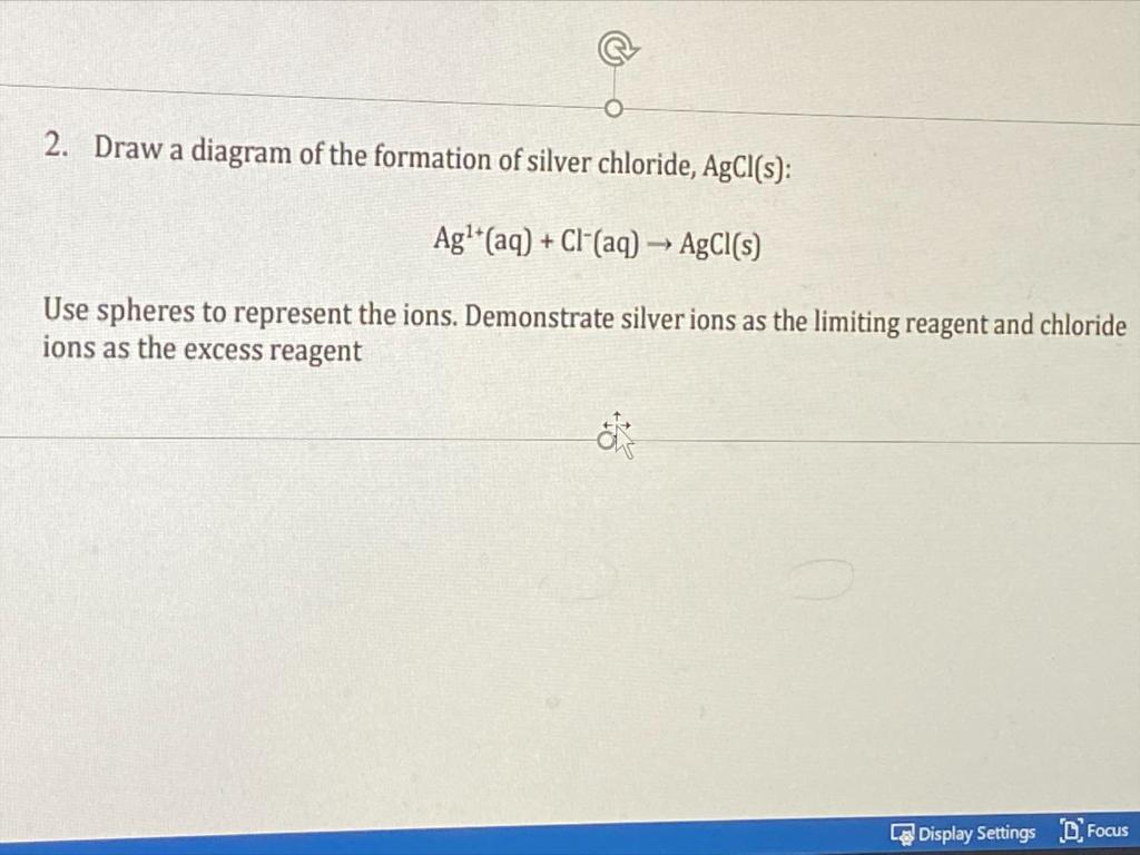 Solved 2. Draw a diagram of the formation of silver | Chegg.com