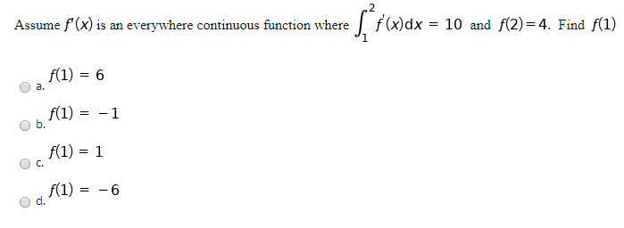 Solved Assume f'(x) is an everywhere continuous function | Chegg.com