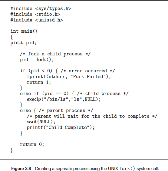 In Unix/Linux, when we create a process, we first | Chegg.com