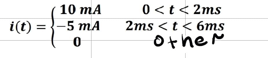 Solved The expression for the current flowing through a 5µF | Chegg.com