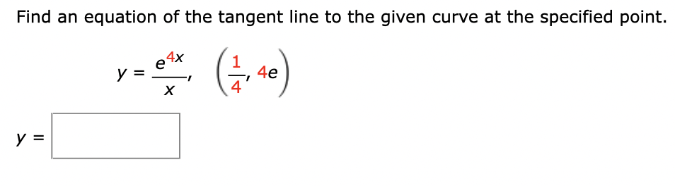 Solved Find an equation of the tangent line to the given | Chegg.com