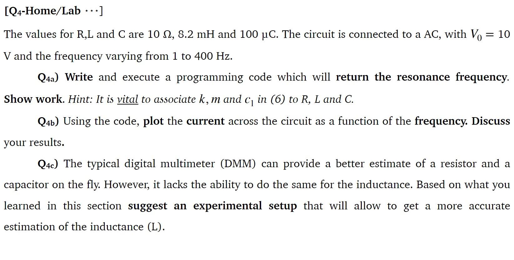 Solved Can you use MatLab to write the code for these | Chegg.com