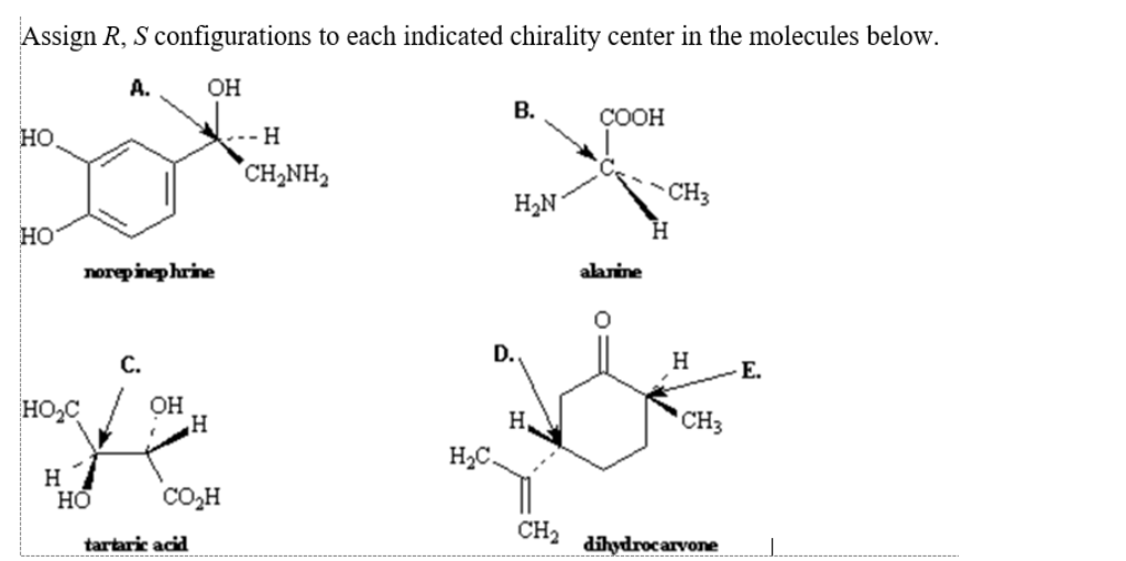 Solved Assign R, S configurations to each indicated | Chegg.com
