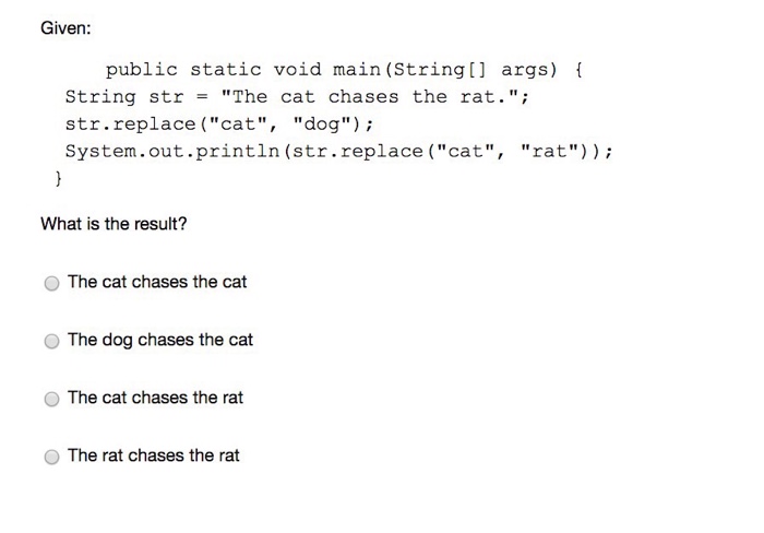 Solved Given: public static void main(String[] args) t | Chegg.com