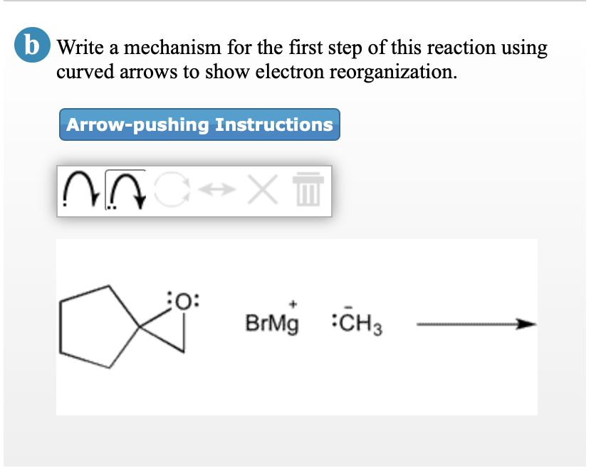 Solved O Write a mechanism for the step below using curved | Chegg.com