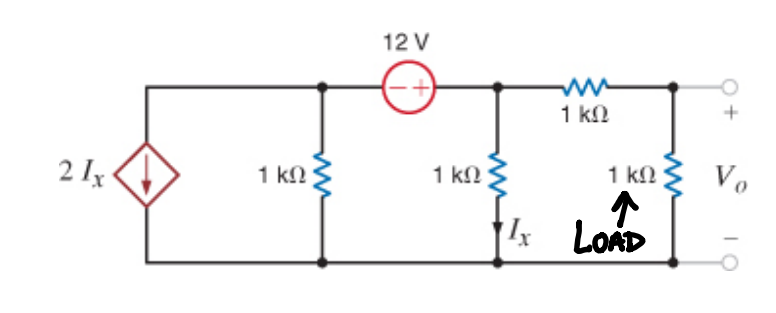 Solved 4. Use Thevenin’s theorem to find V0 in the circuit | Chegg.com
