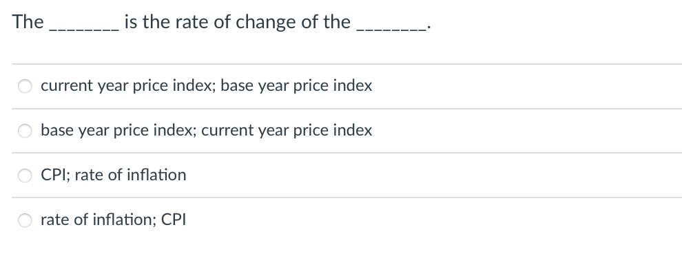 Solved The is the rate of change of the current year price | Chegg.com