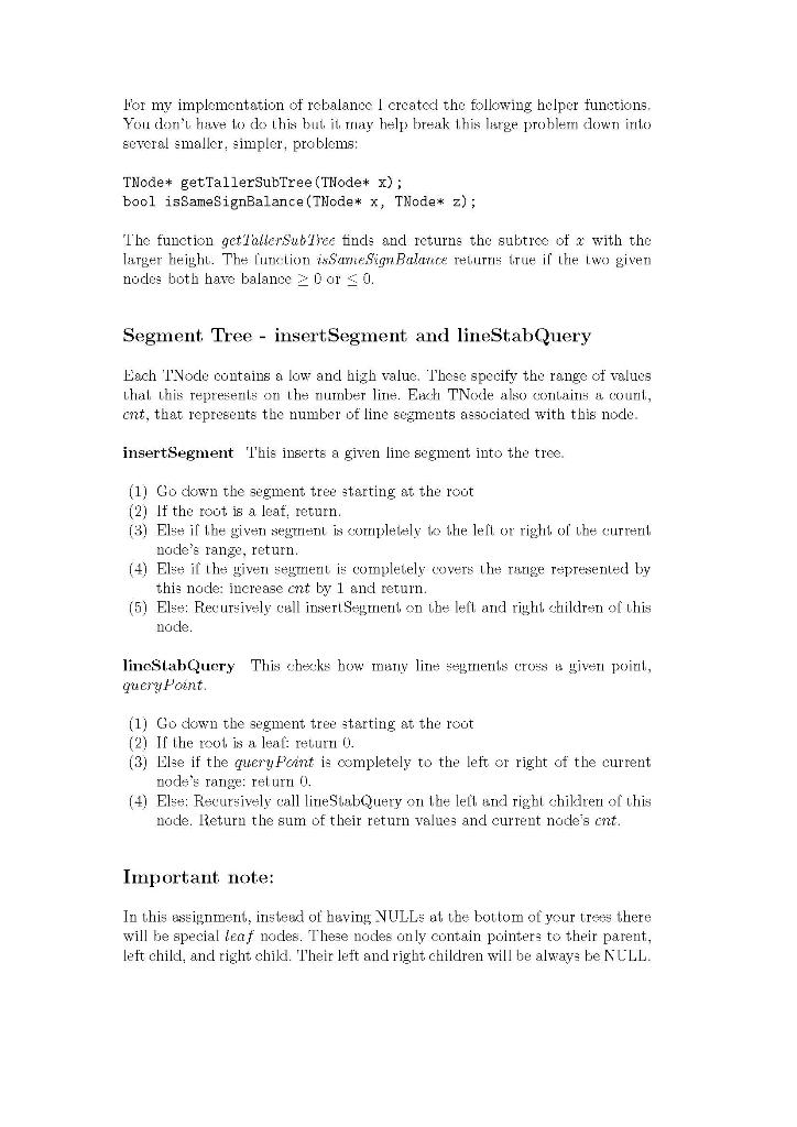 Solved For this assignment you'll be implementing several | Chegg.com