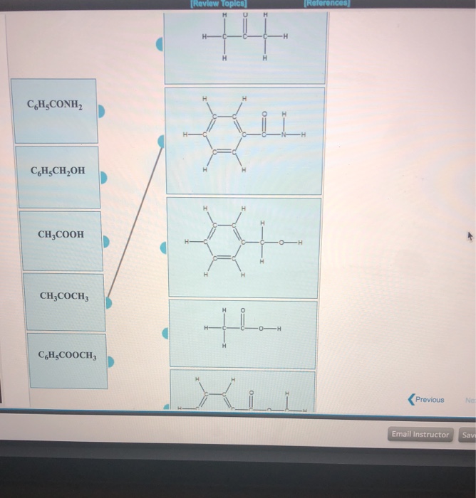 Solved Match the condensed structural formula on the left | Chegg.com