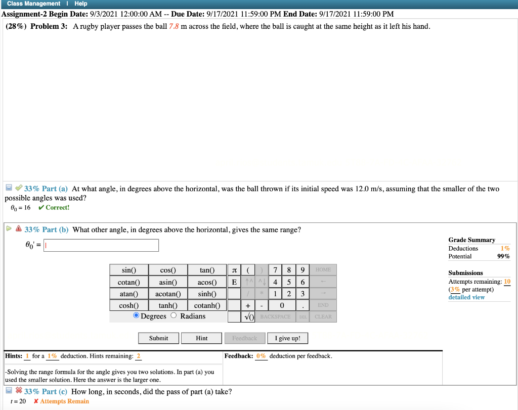 Solved Class Management | Help Assignment-2 Begin Date: | Chegg.com