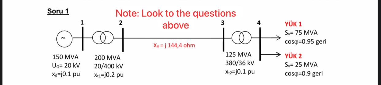 a-) ﻿Calculate the per-unit (pu) ﻿impedance values | Chegg.com