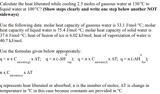 Solved Please show me which formula was used and do it step | Chegg.com