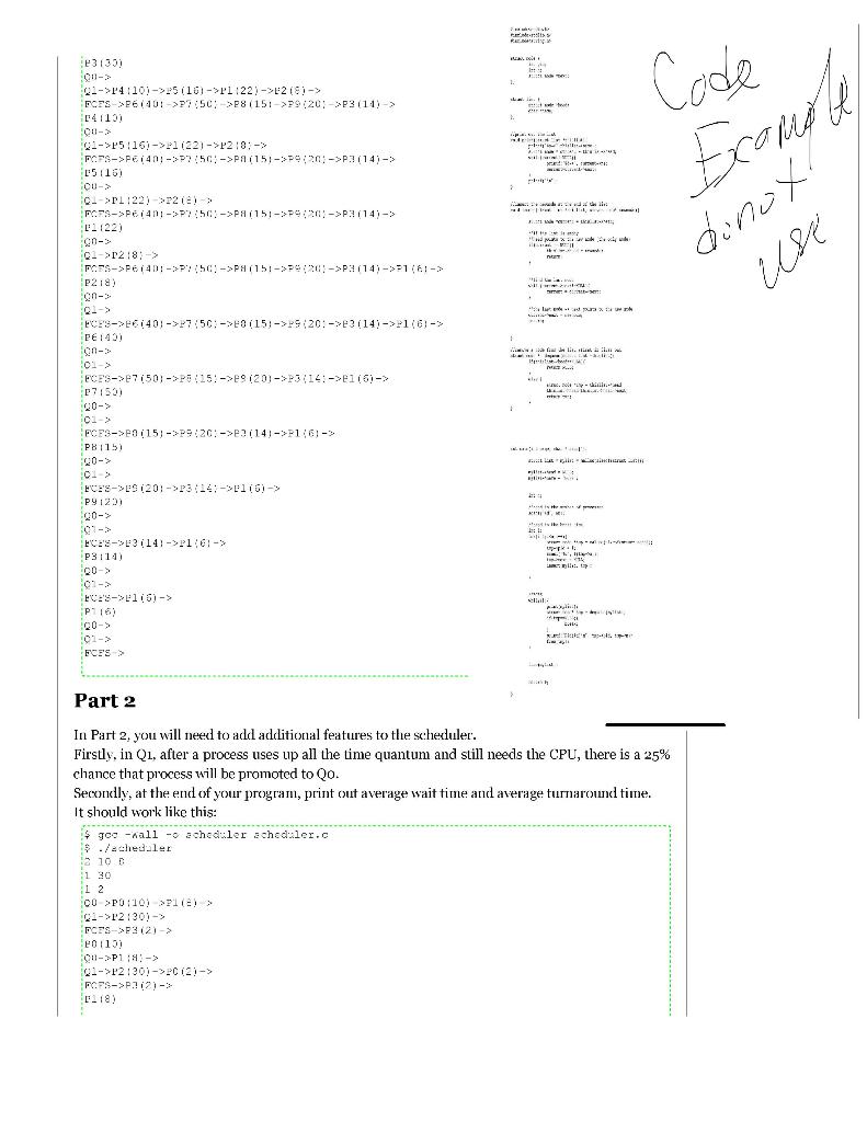 Solved A c program that has the same output as the example | Chegg.com