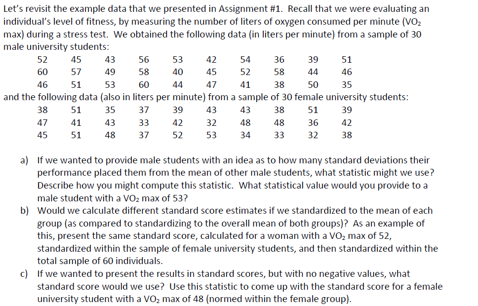 Solved et's revisit the example data that we presented in | Chegg.com