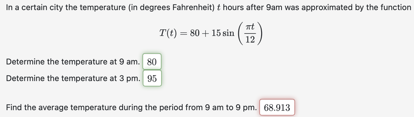 Solved In a certain city the temperature (in degrees | Chegg.com