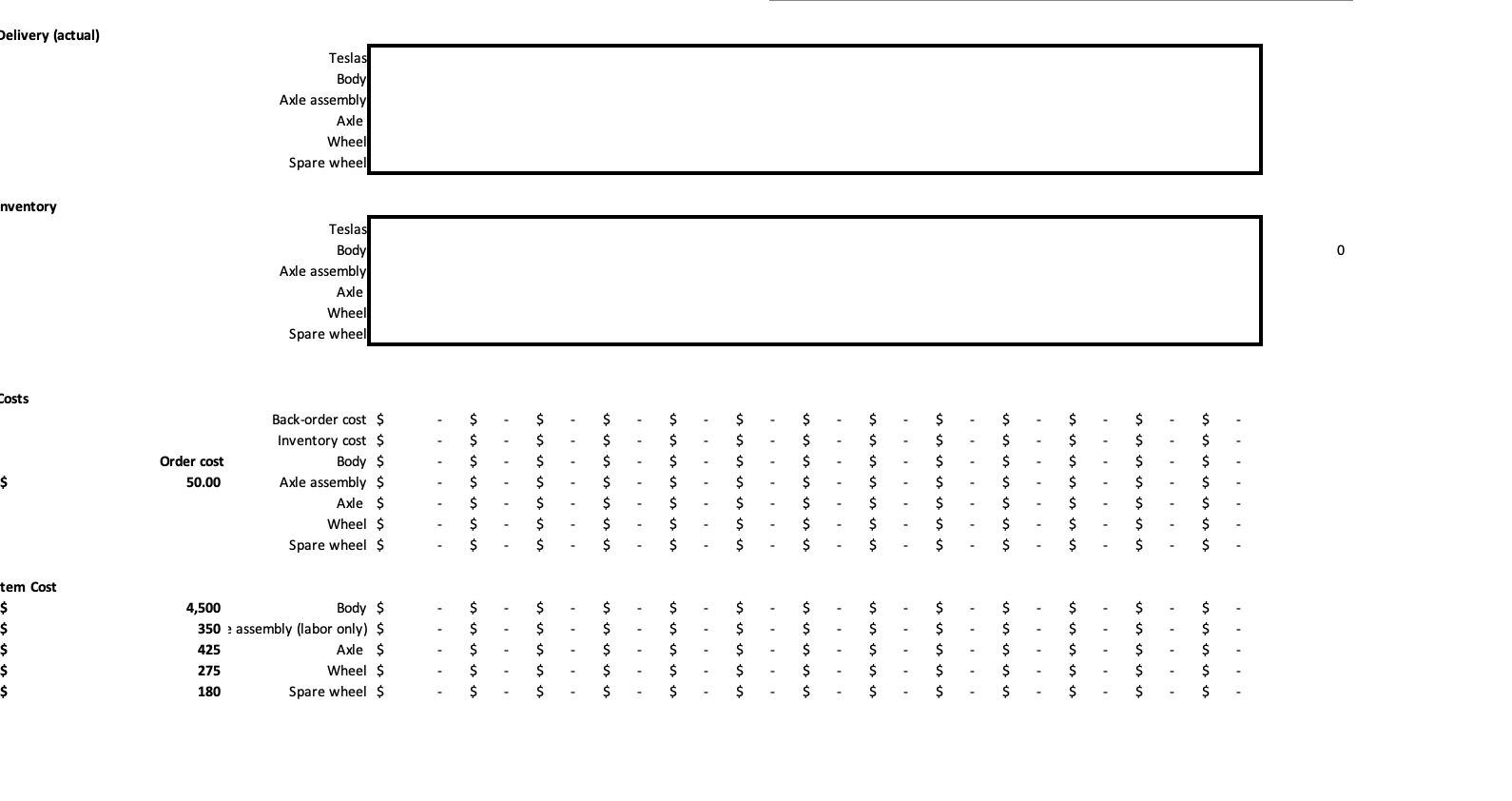 1 day 1 day Learning Activity: When to order the | Chegg.com