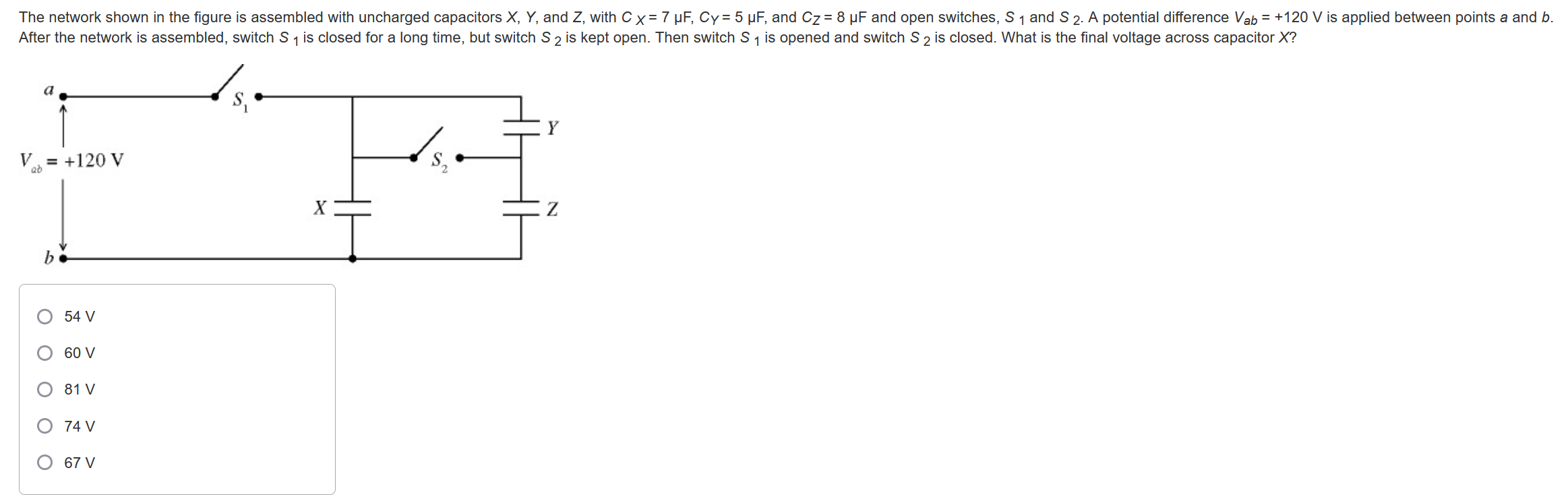 Solved The network shown in the figure is assembled with | Chegg.com