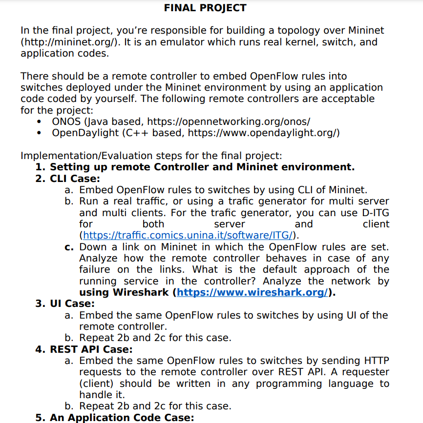 Solved FINAL PROJECT In the final project, you're | Chegg.com