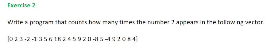 Solved Write a program that counts how many times the number | Chegg.com