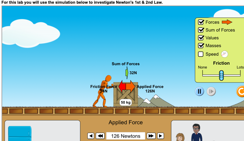 Solved For this lab you will use the simulation below to | Chegg.com