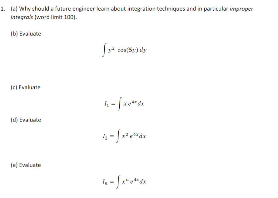 Solved 1. (a) Why should a future engineer learn about | Chegg.com