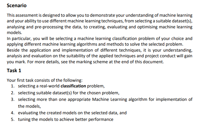 Solved Scenario This assessment is designed to allow you to | Chegg.com