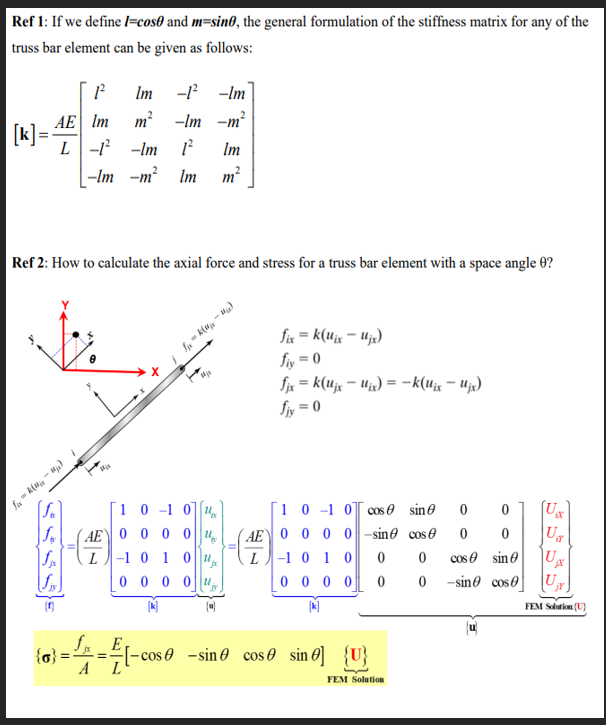 Solved Using the finite element method and hand calculation | Chegg.com