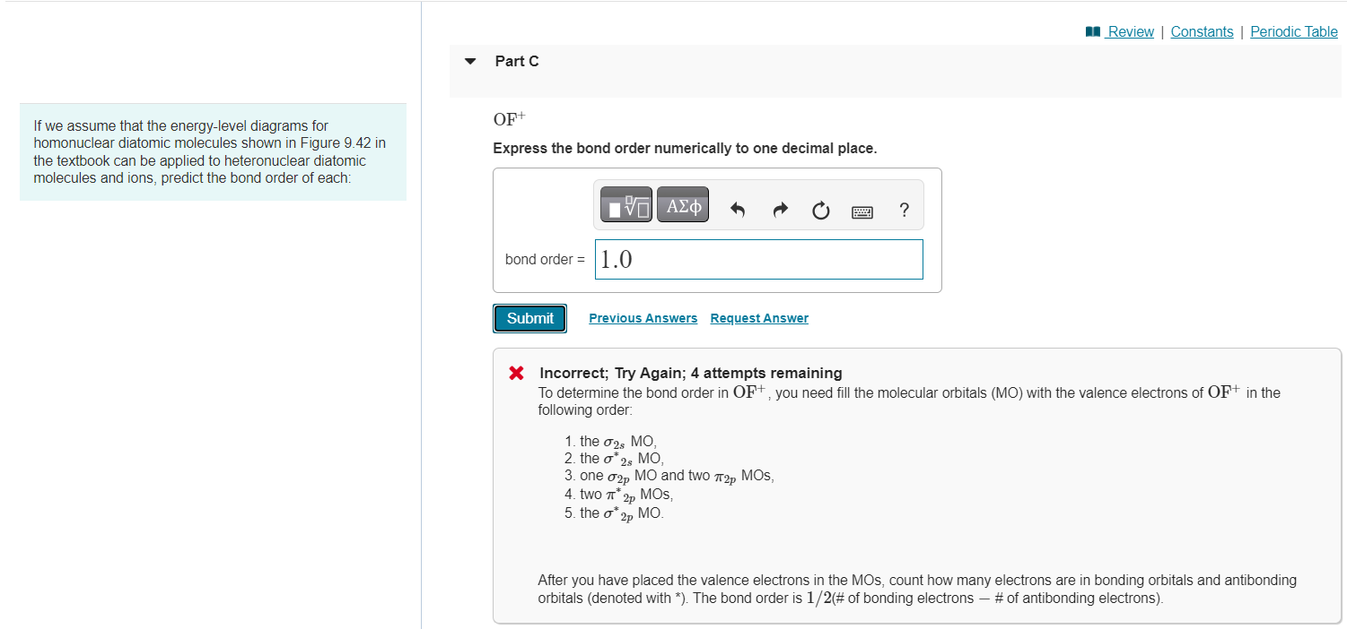 Solved Part CIf we assume that the energy-level diagrams | Chegg.com