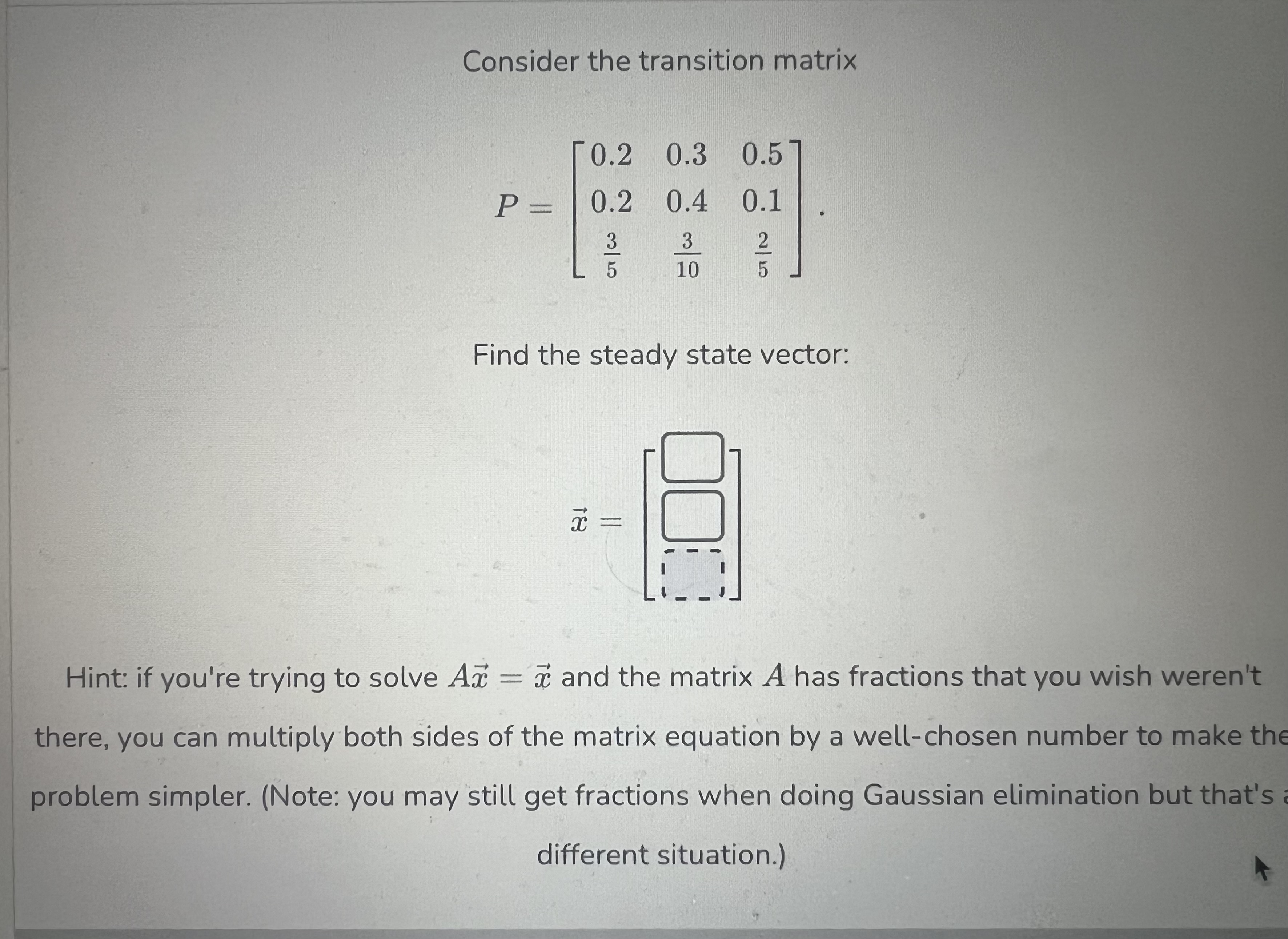 Solved Consider the transition | Chegg.com