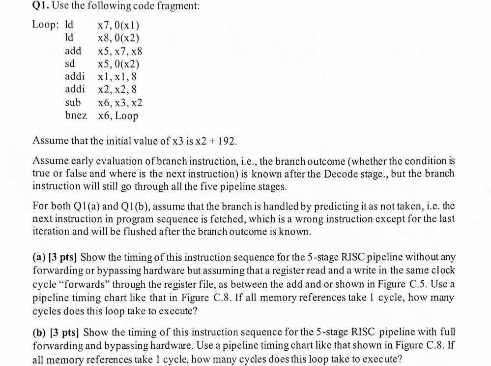 Solved Q2. We begin with a computer implemented in | Chegg.com