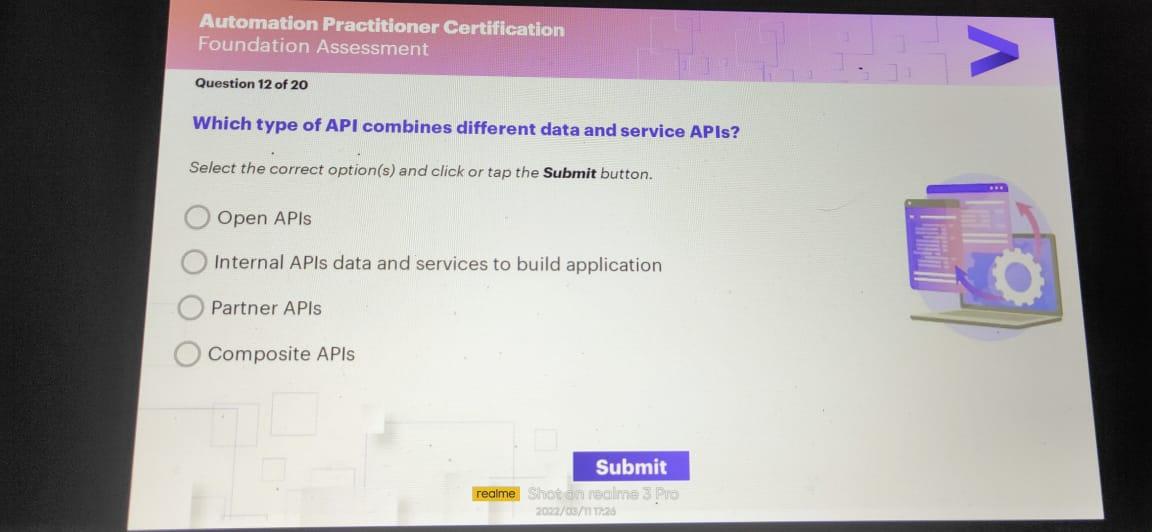 Solved Automation Practitioner Certification Foundation | Chegg.com