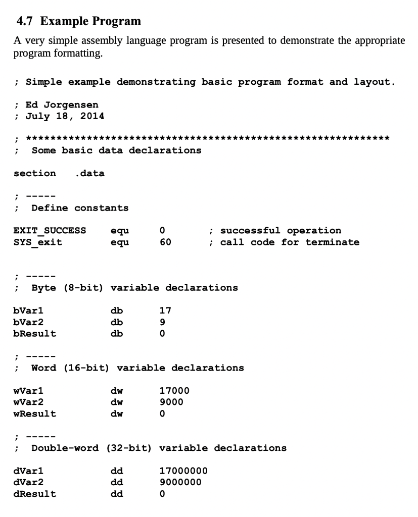 compile it and debug to see register values | Chegg.com