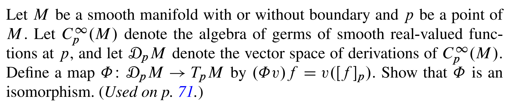 This problem is from Lee's Introduction to Smooth | Chegg.com
