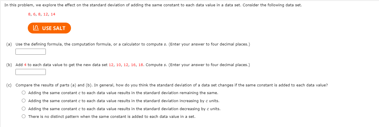 Solved In This Problem We Explore The Effect On The