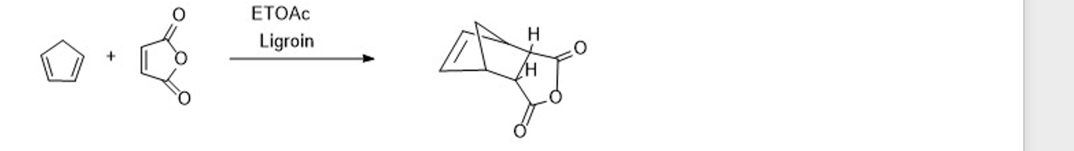 Solved ETOAC Ligroin H + | Chegg.com